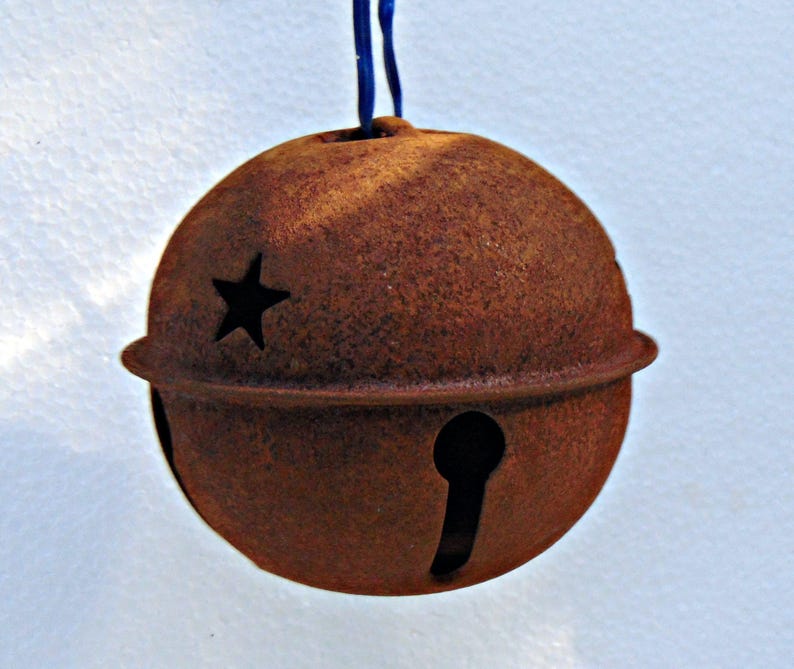 Large 3" Rusty Jingle Bells Sleigh Bell ~ Pick Quantity ~ Rustic ...