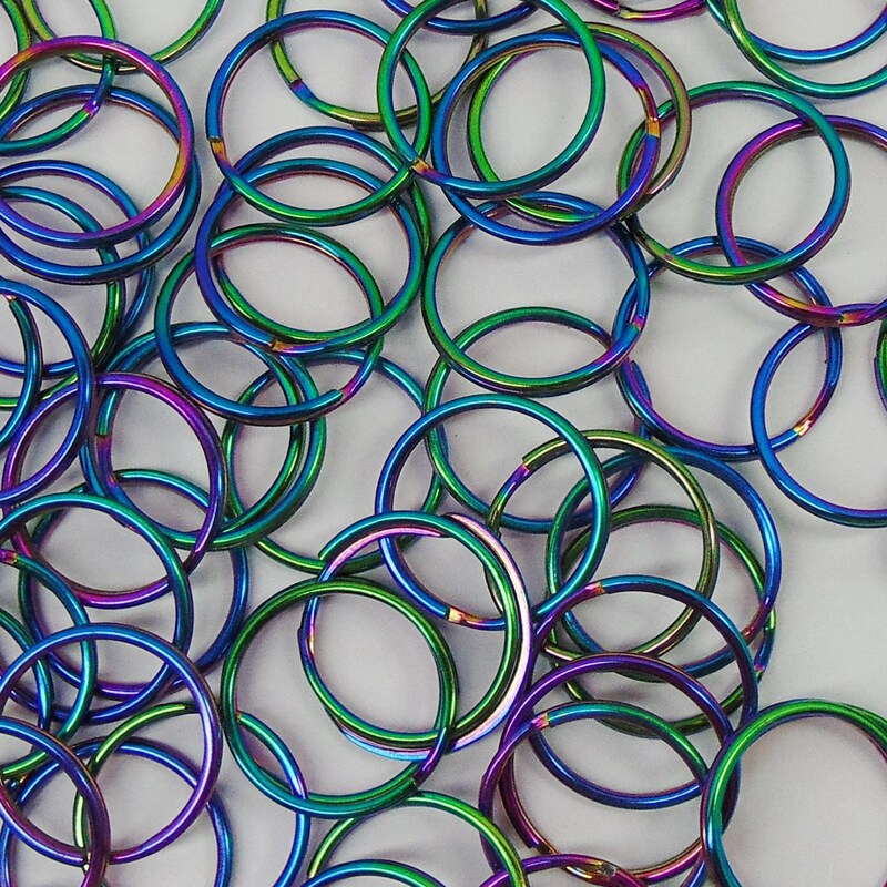 Coloured Leather Key Ring - Etsy