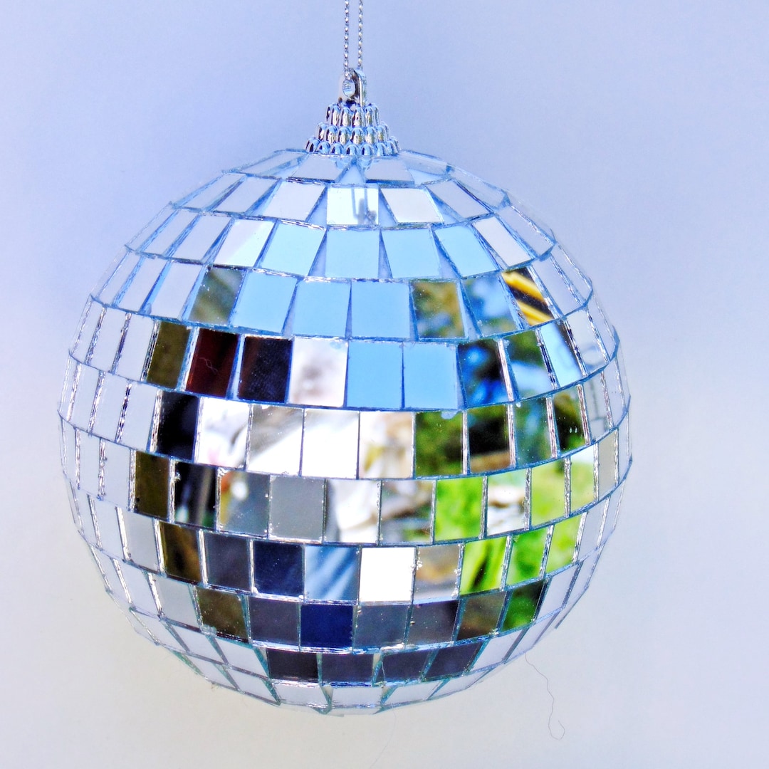 4" Disco Ball W/ Cord ~ Mini Mirrors for Sparkle + Shine ~ Weddings ...