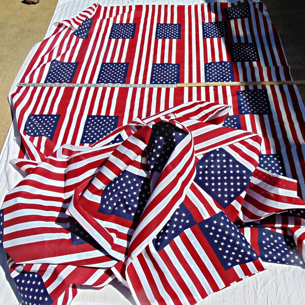 American Flag Fabric - Etsy