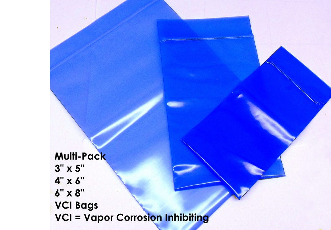 Anti Tarnish VCI Zip Bags for Corrosion Protection for Precious Metals ...