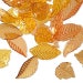 Small Autumn Leaves 50 or 100 ~ Transparent Acrylic Fall Leaf Colors ...