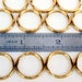Solid Brass Split Rings 24mm (0.97") and 18mm (0.74") Non Corrosive No ...