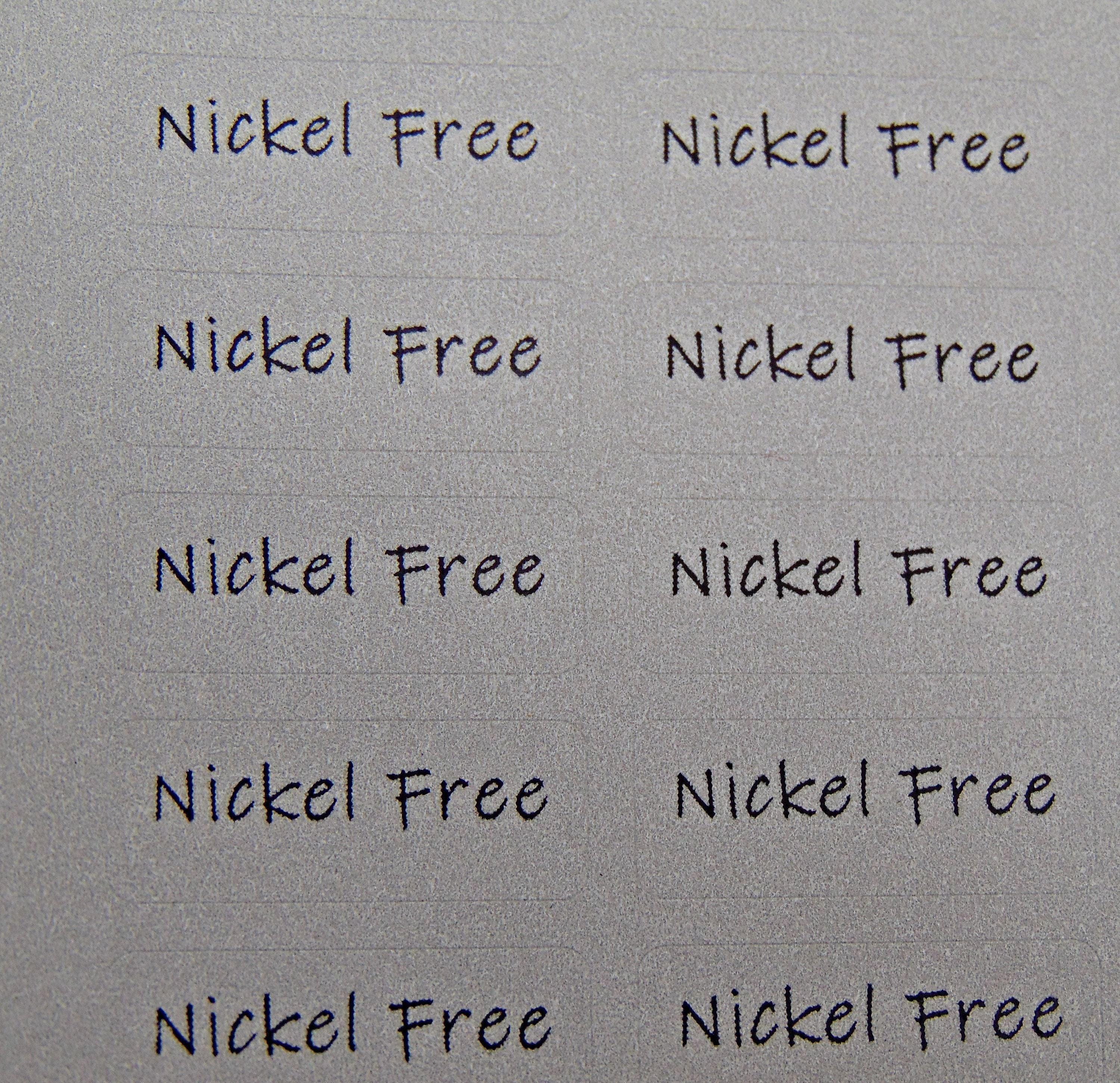 Matte Gray Adhesive Labels With Black Text ~ Rectangular 1" X 3/8 ...