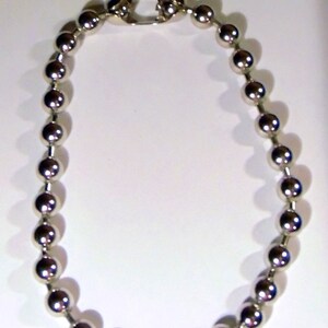 12mm Extra Large BALL Chain Necklace or Bracelets NPS Steel - Etsy