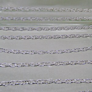 Double Link Chain Silver Plated 4mm Links Rope Chain 4mm Oval Links No Nickel No Lead Bulk Chain ...