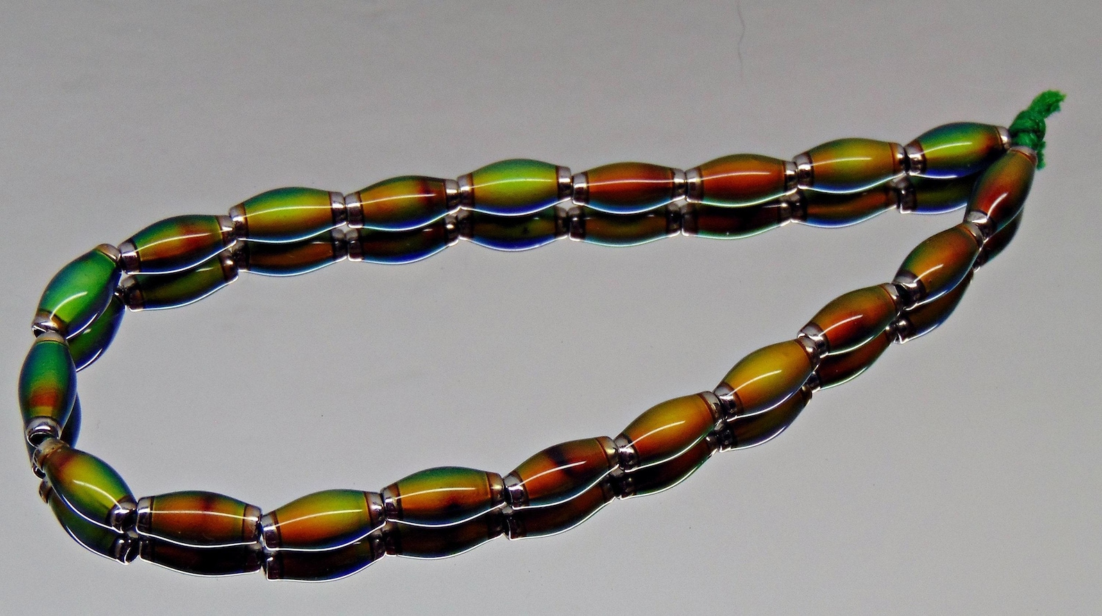 Elliptical Mood Beads 5mm X 12mm ~ Lots of 5, 10, 20, or 50 ~ Torpedo ...