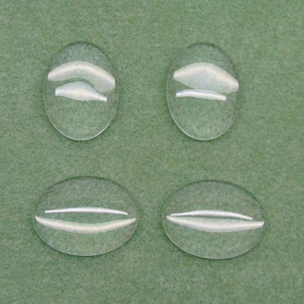 Oval Glass Tiles - Etsy