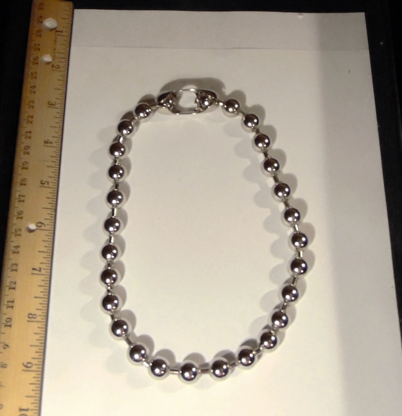 12mm Extra Large BALL Chain Necklace or Bracelets NPS Steel - Etsy