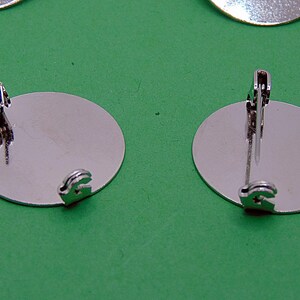 Round Pin Back 1" Disc ( 25mm) With 1 Inch Locking Bar You Glue-on ...
