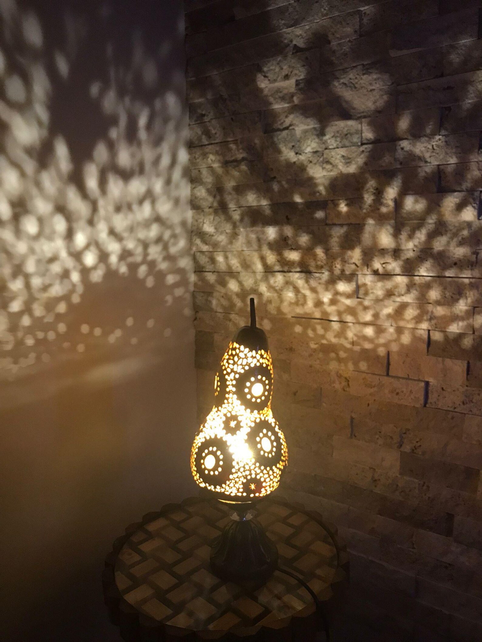 Turkish Lampshade, Custom Lampshade , Home Decor, Water Calabash ...