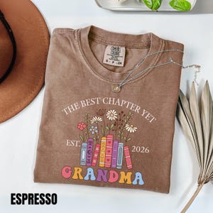 Grandma Shirt the Chapter yet Est 2026 Book Lover Crewneck - Etsy