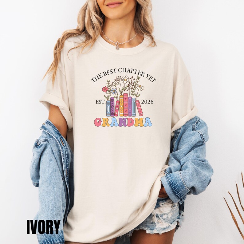 Grandma Shirt the Chapter yet Est 2026 Book Lover Crewneck - Etsy