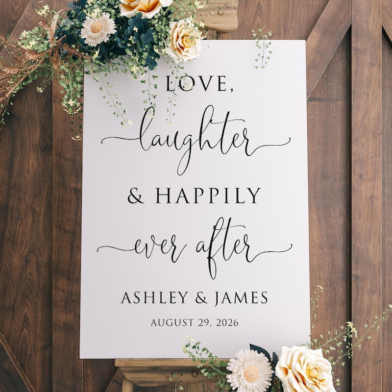Happily Ever After Sign Etsy
