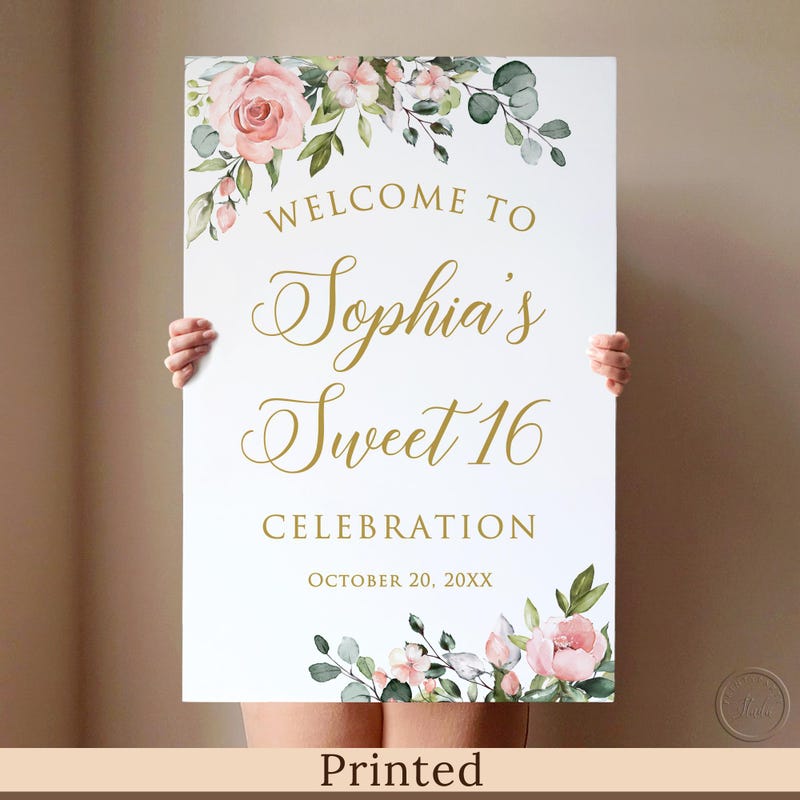 Sweet 16 Posters - Etsy
