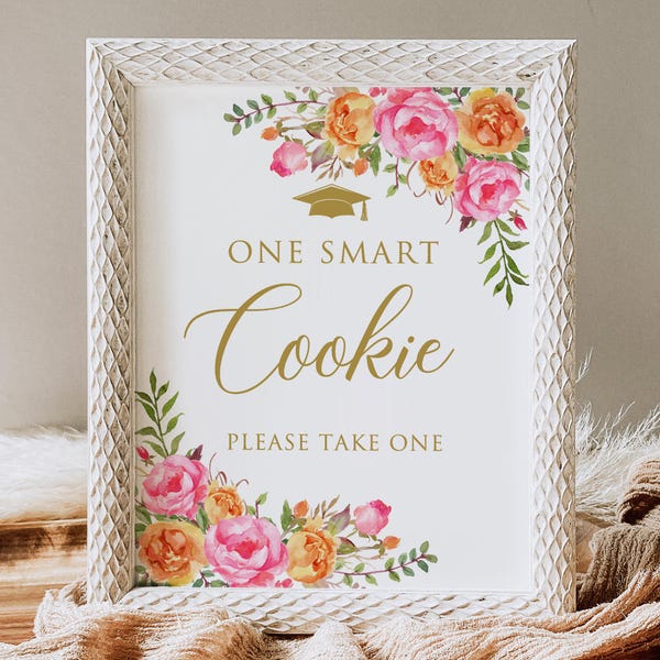 One Smart Cookie Sign - Etsy