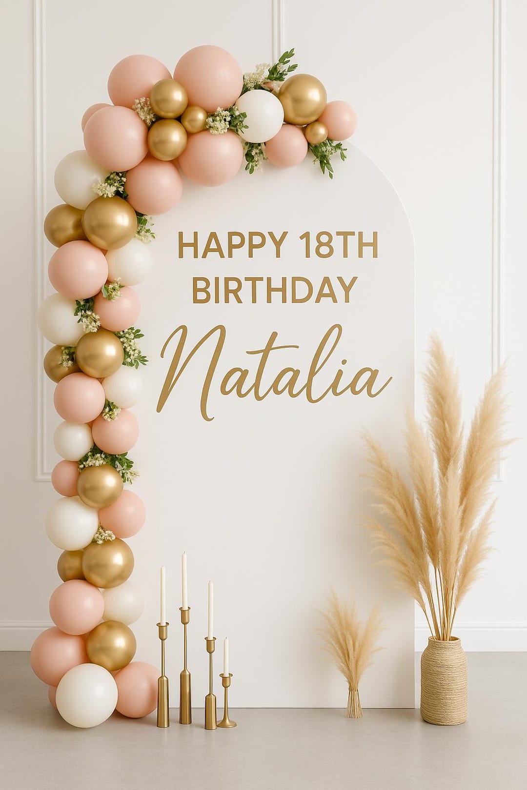 Custom Birthday Vinyl Wall Decal: Personalized Name and Age, Party ...
