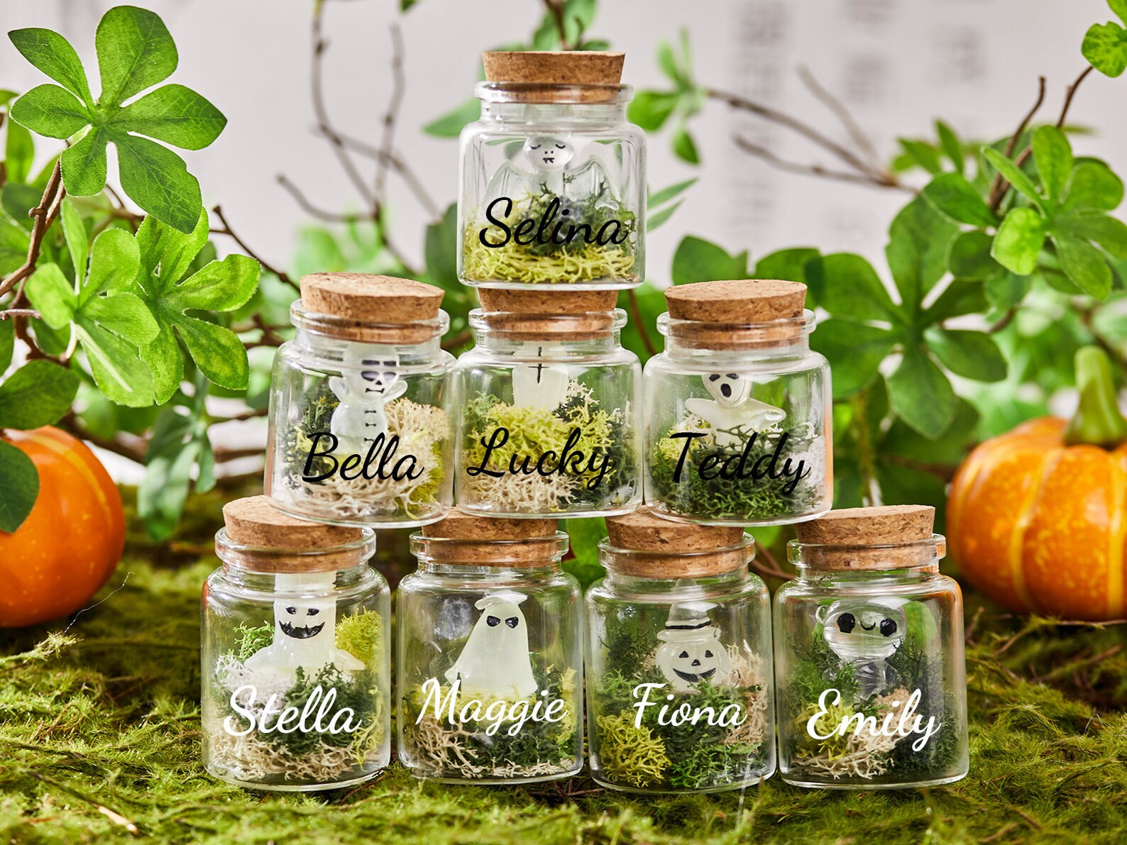 Ghost in a Bottle,glows in the Dark,ghost in a Jar,personalized ...
