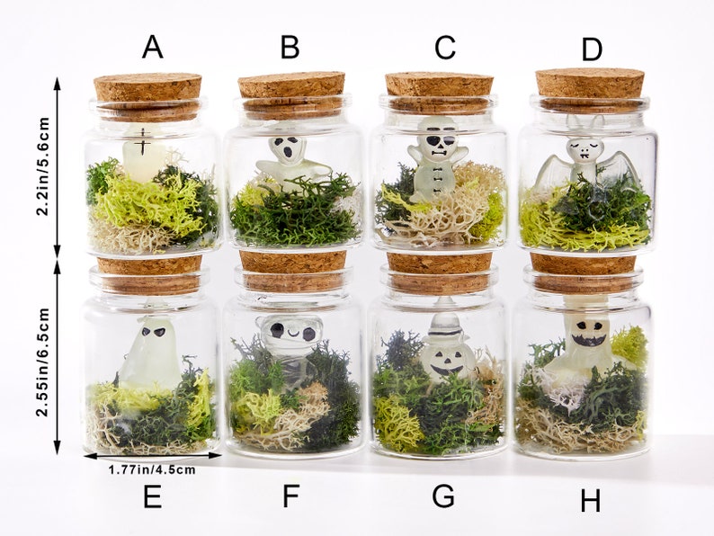 Ghost in a Bottle,glows in the Dark,ghost in a Jar,personalized ...
