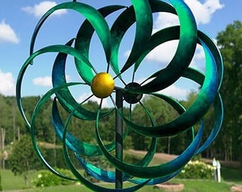 Confetti - 19" Wind Spinner, Lawn Art, Garden Decor - Etsy