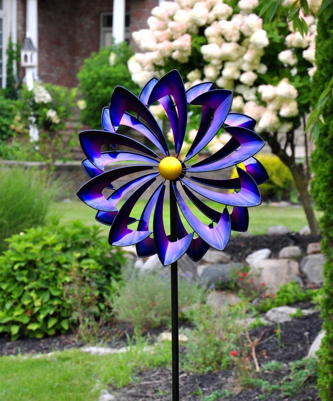 Royal Festival - 24" Wind Spinner, Lawn Art, Garden Decor, Kinetic Yard ...