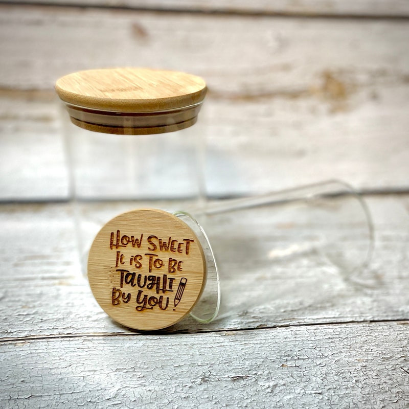 Teacher Candy Jar - Etsy