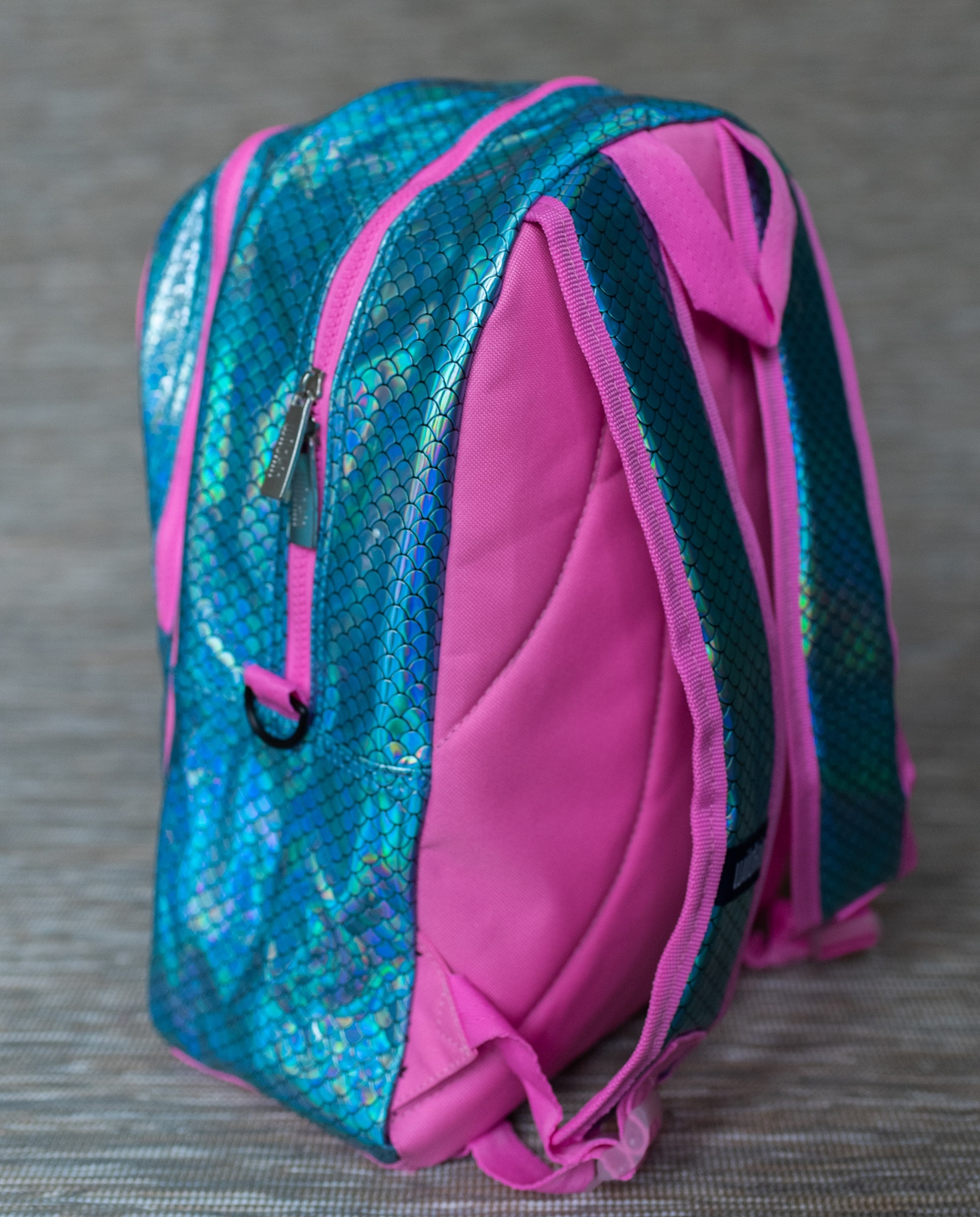 Monogram Backpack and Lunch Bag - 15" Wildkin Mermaid Scales, Back to ...