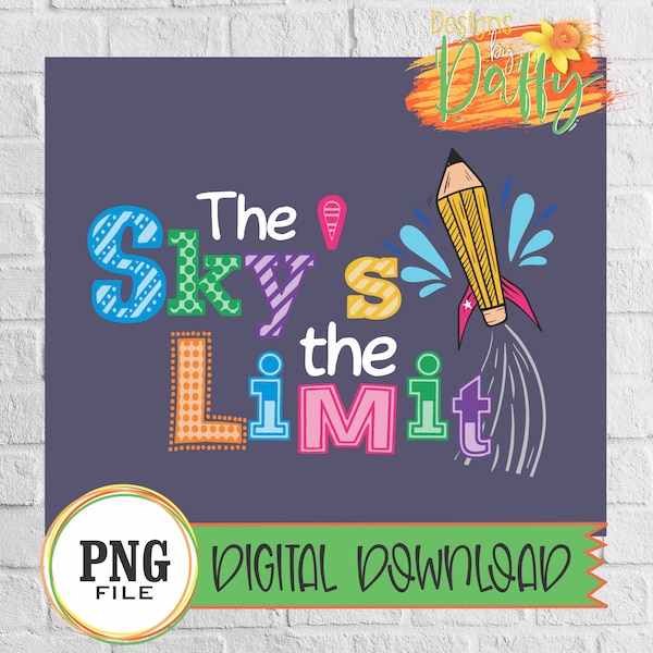 The Sky is the Limit - Etsy