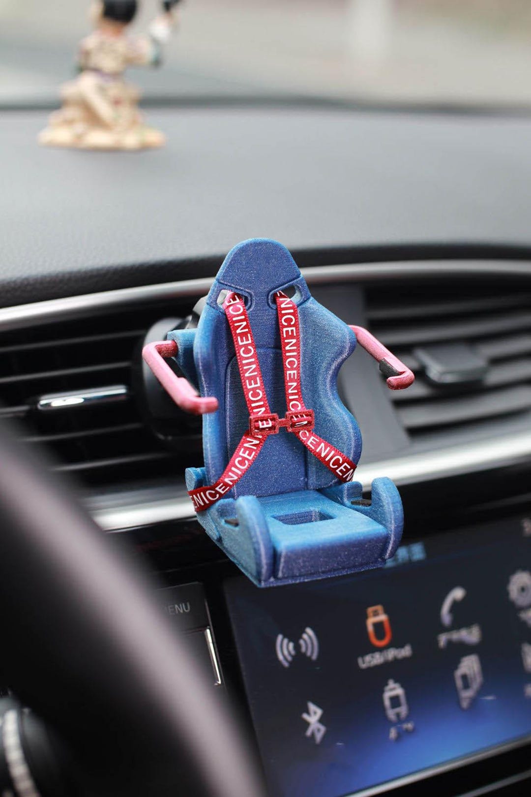 Blue Fancy Car Phone Holder Accessories,car Mount Stander, Gift for ...