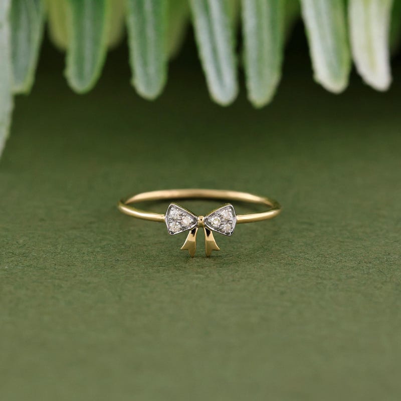 Bow Ring - Etsy