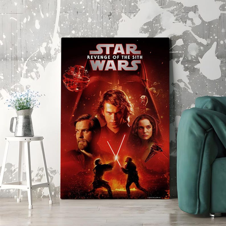 Star Wars Episode III Revenge of the Sith Movie Poster, Frame for ...