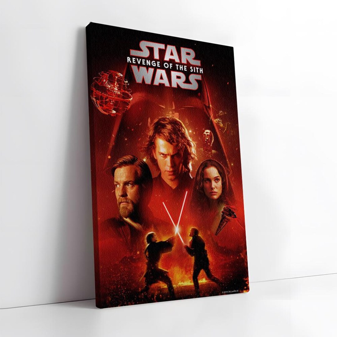 Star Wars Episode III Revenge of the Sith Movie Poster, Frame for ...