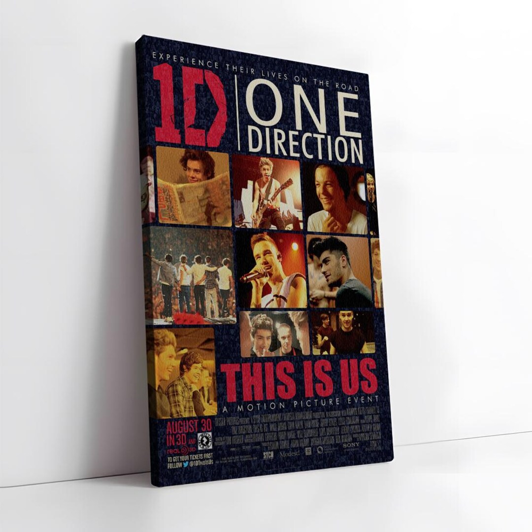 One Direction This is Us 2013 Movie Poster, Frame for Canvas Prints ...