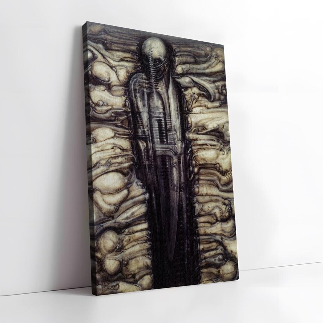 Giger Unique Artwork Alien Xenomorph Biomechanical Universe Poster ...