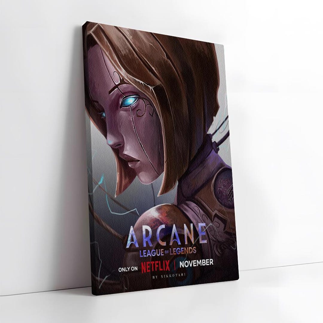 Póster de la película Arcane League Of Legends temporada 2 2024, marco ...