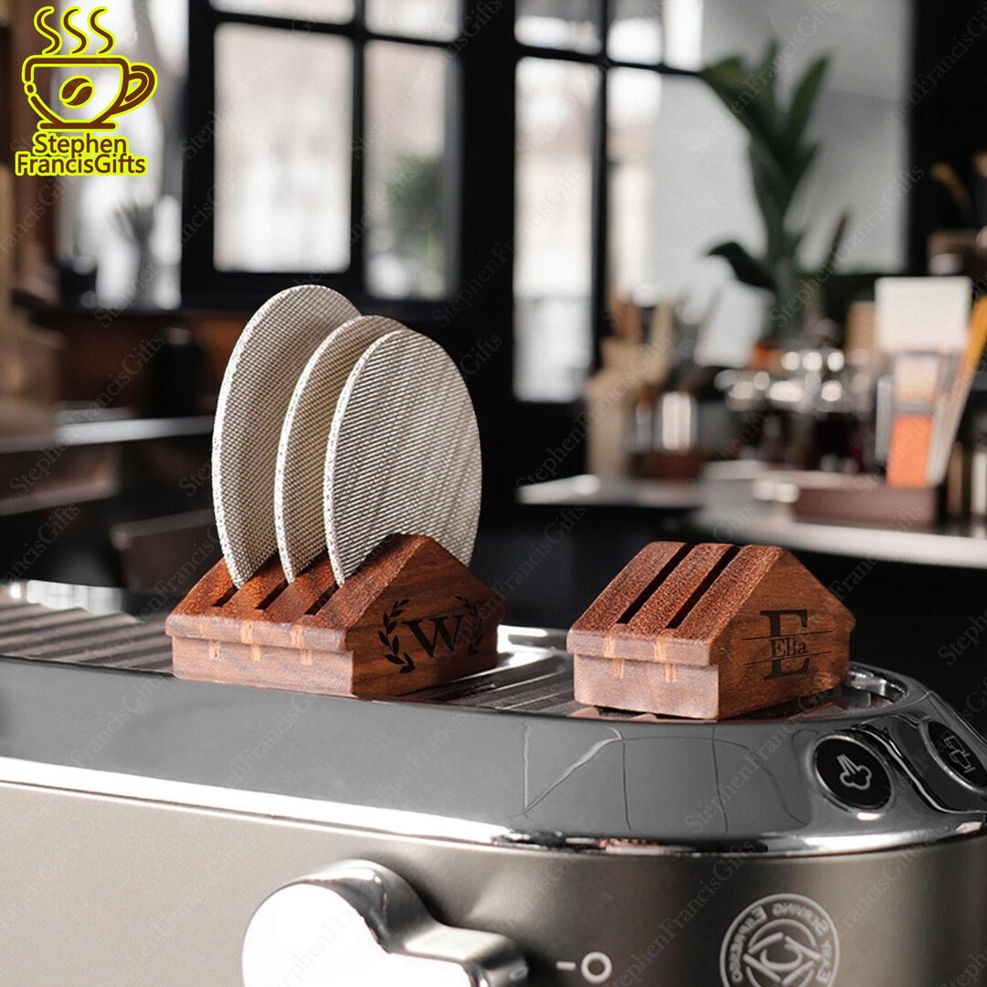 Custom Solid Coffee Filter Paper Storage Container, 51/53/58mm Coffee ...