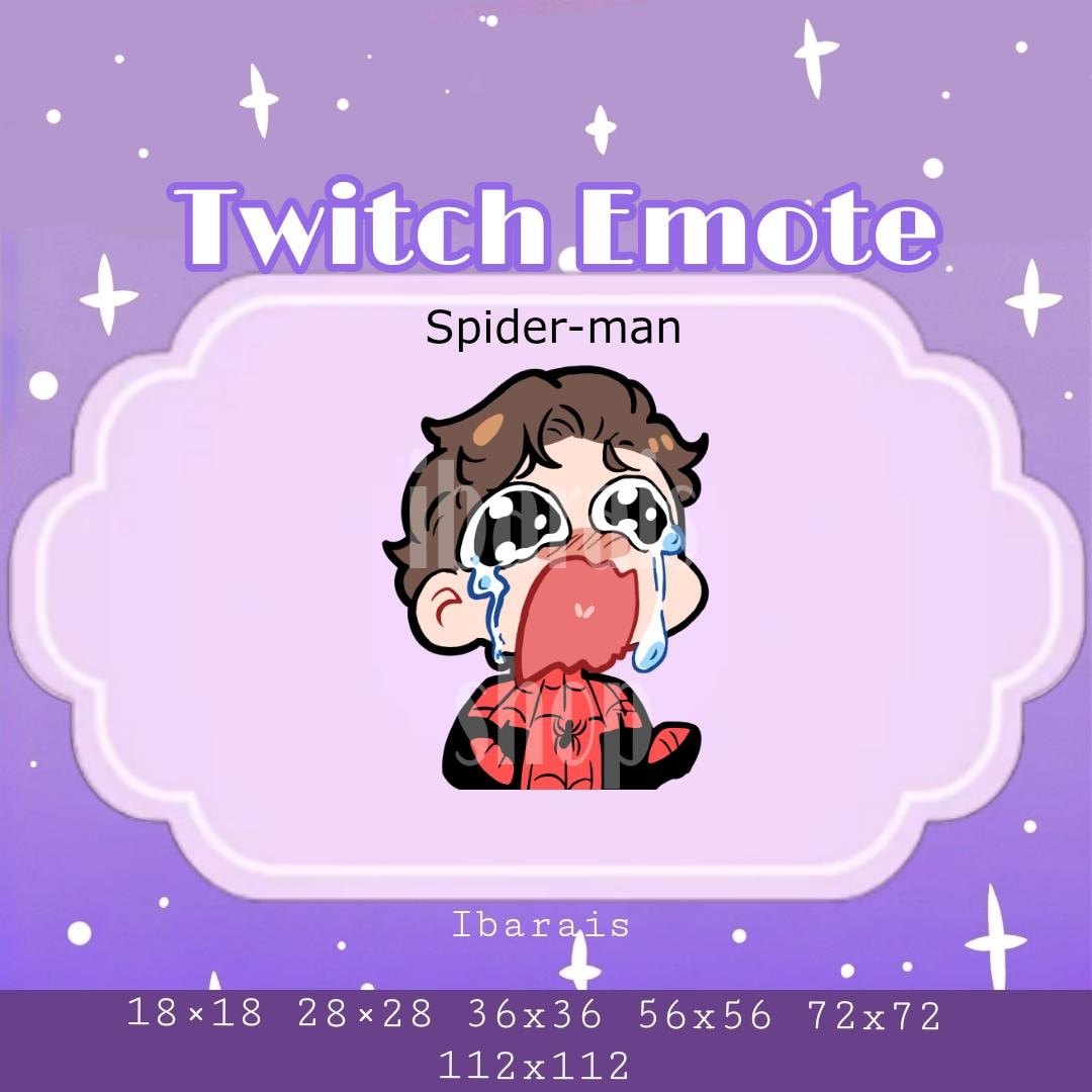 Spiderman Crying Emote - Etsy