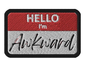 Hello, I'm Confused Embroidered Patch Wear Your Personality on Your ...