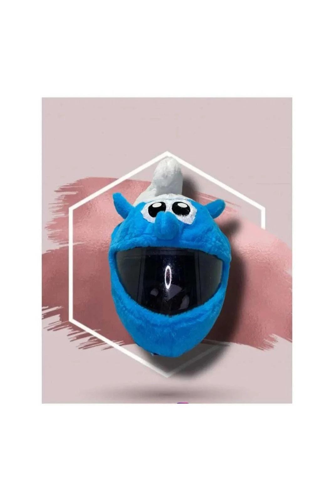 Helmet Cover Plush, Motorcycle Helmet Cover, Motorbike Funny Case ...