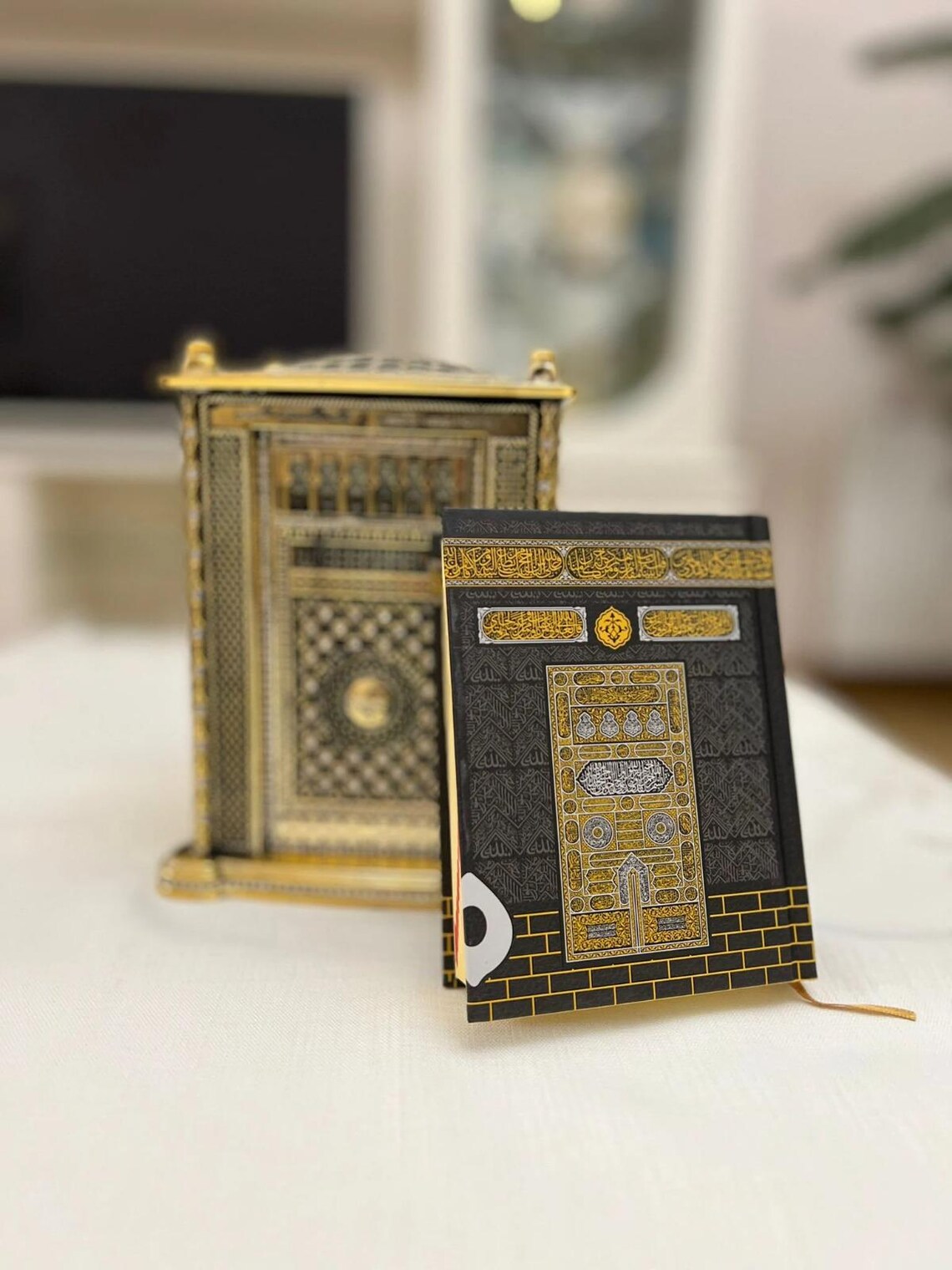 Luxury Quran Gift Set, Gold Trinket, Esmaül Hüsna Quran Set, With 3 ...