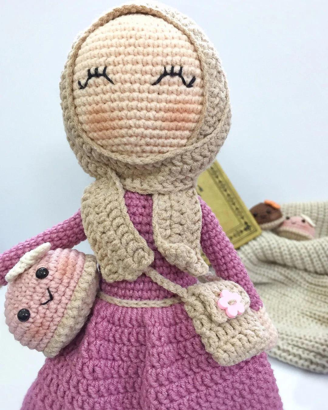HIJAB Doll PATTERN PDF, Amigurumi Pattern, Muslim Doll Patterns - Etsy
