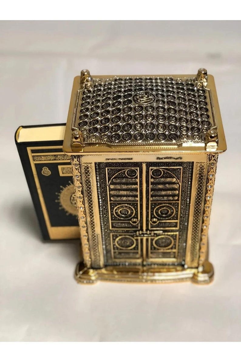 Luxury Quran Gift Set, Gold Trinket, Esmaül Hüsna Quran Set, With 3 ...