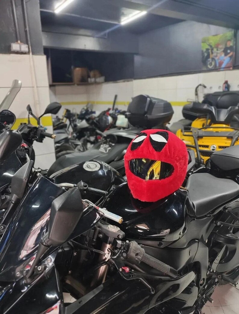 Movie Character Motorcycle Helmet Cover,helmet Cover Plush,motorcycle ...