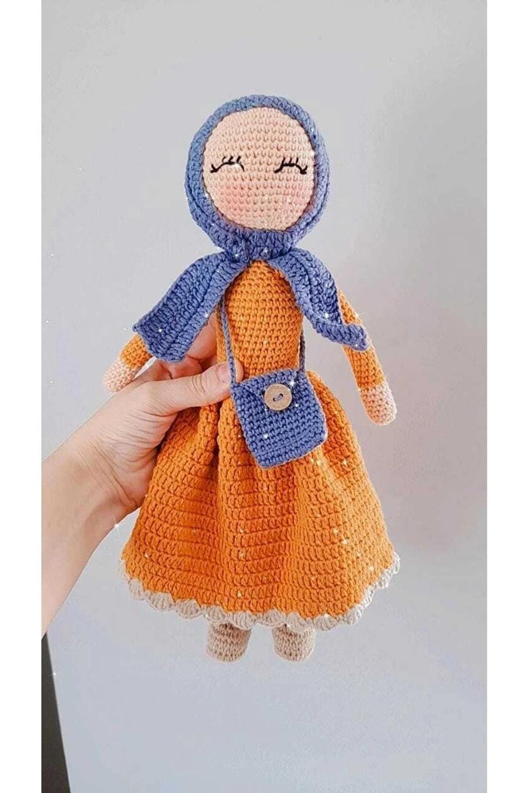 Crochet Hijab Doll, Amigurumi Muslim Doll, Ramadan Gift, Muslim Gift ...
