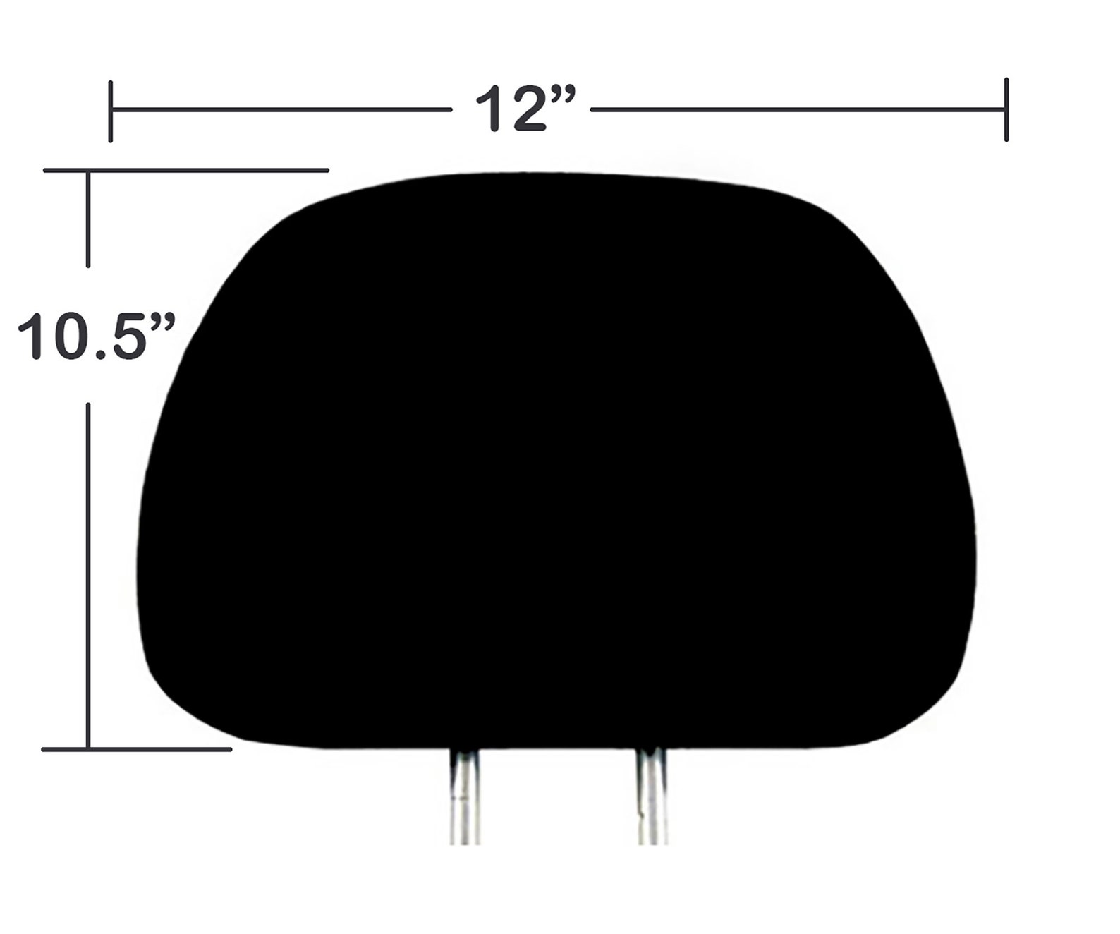 Personalized Embroidery Headrest Covers: Custom Car Accessories (2 ...