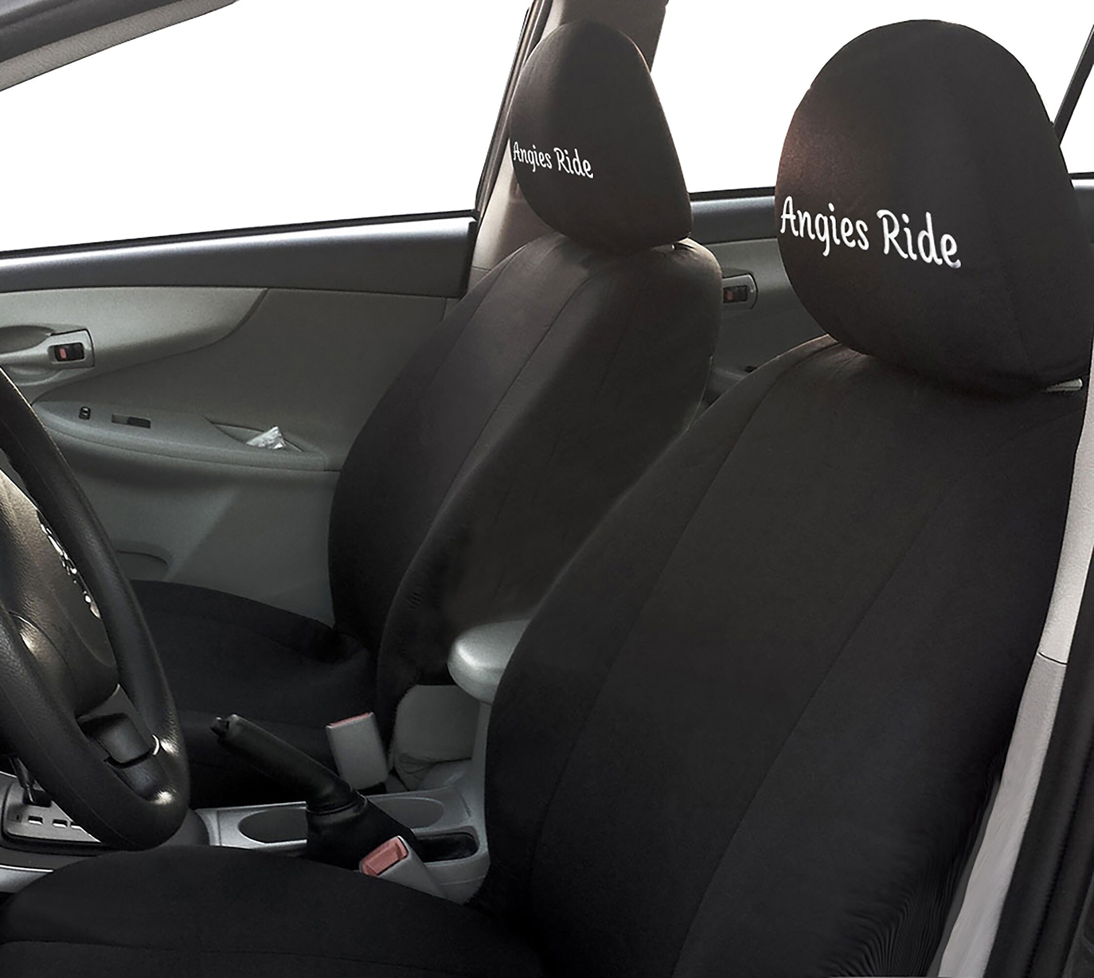 Personalized Embroidery Headrest Covers: Custom Car Accessories (2 ...