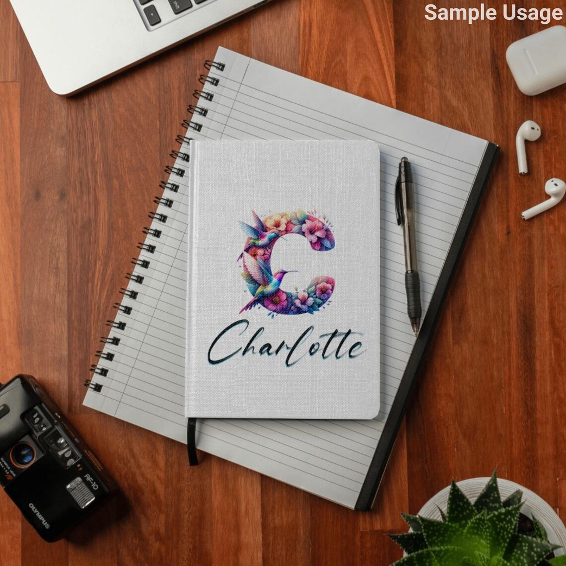 26 PNG, Watercolor Hummingbirds Alphabet Collection Clipart, Colorful ...