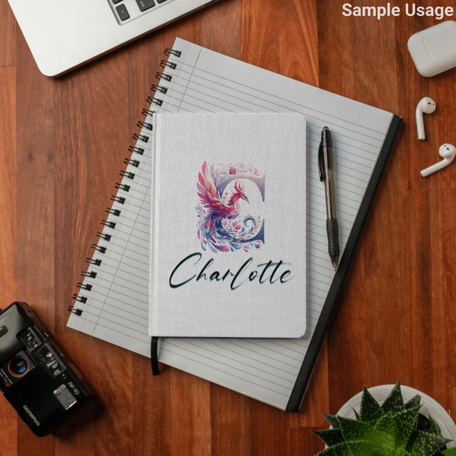 26 PNG, Watercolor Phoenix Alphabet Collection Clipart, Colorful ...