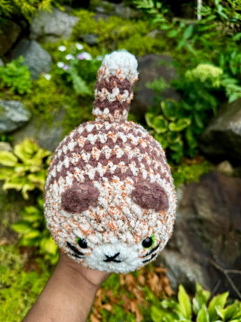 Custom Chubby Loaf Tabby Cats Handmade Crochet Stuffed Animal Plushie ...