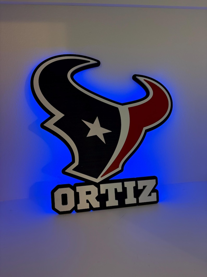 Houston Texans Led Signs - Etsy